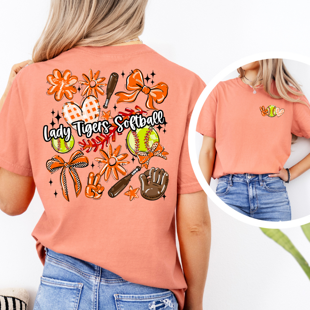 *Sports Collage Mascot Front Back DTF Transfer – TransfersbyJess